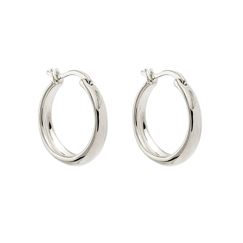 INFINITE HORIZON LARGE HOOPS – SILVERSHOP