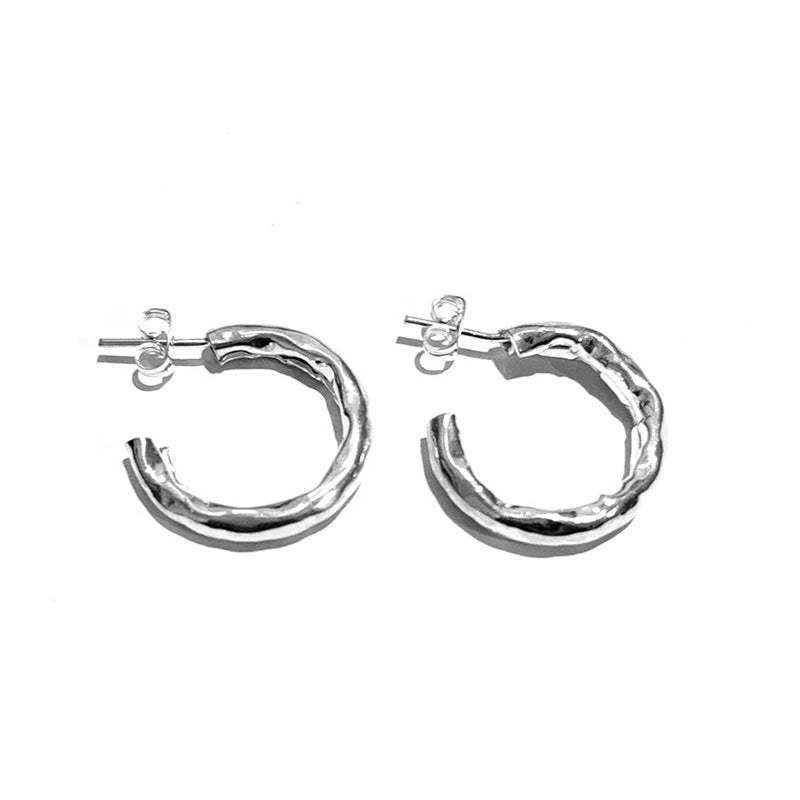 HAMMERED HOOPS – SILVERSHOP