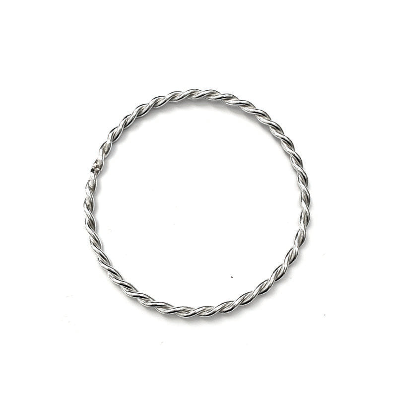 FINE TWIST BANGLE – SILVERSHOP