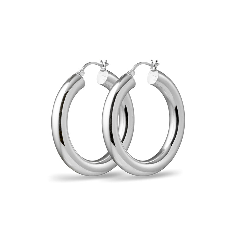 BRIGHT LIGHT OF DAY HOOPS – SILVERSHOP