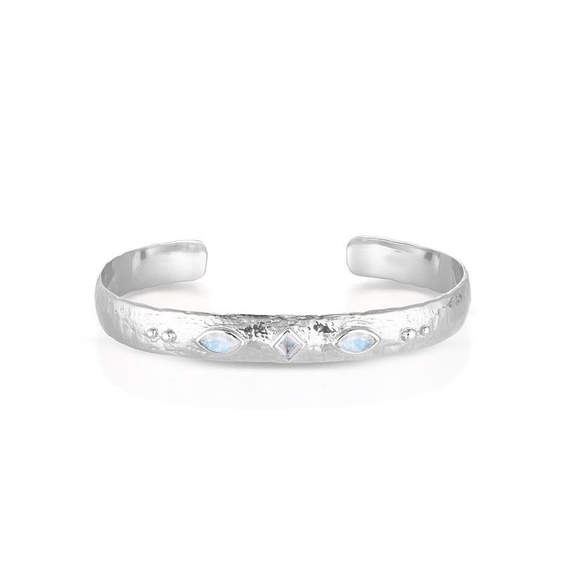 CORONET MOONSTONE CUFF – SILVERSHOP
