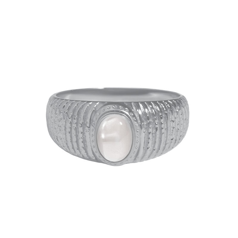DUNE PEARL RING – SILVERSHOP