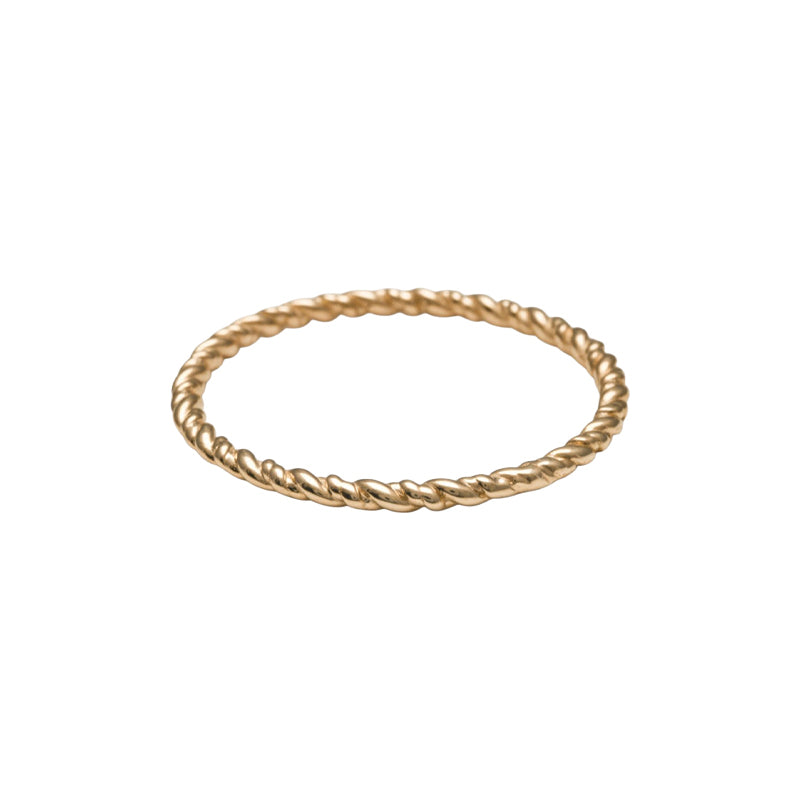 ROPE TWIST BAND RING – SILVERSHOP