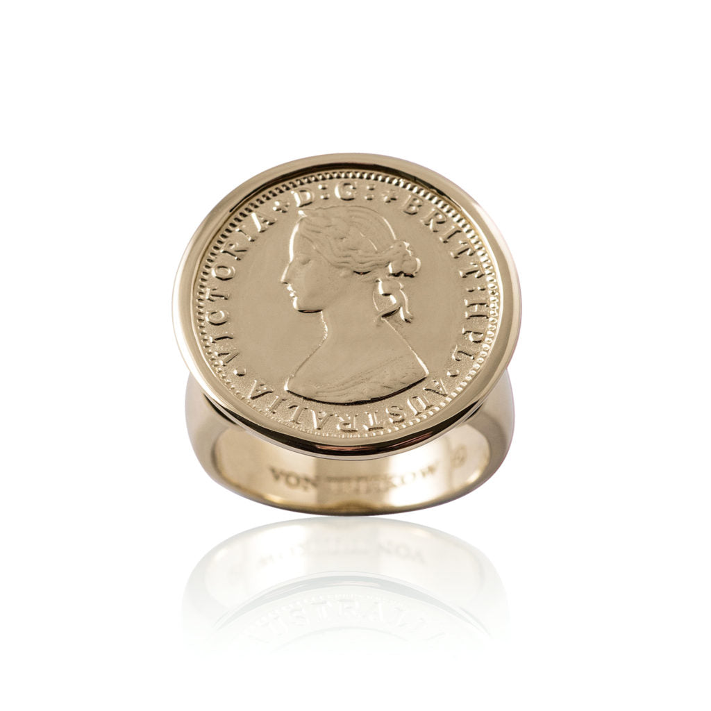 SIXPENCE TOKEN RING – SILVERSHOP