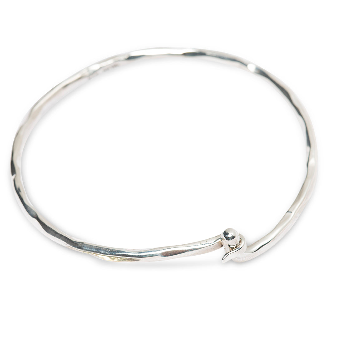 LATCH BANGLE – SILVERSHOP