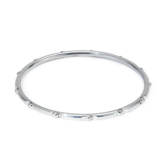 STUDDED BANGLE – SILVERSHOP