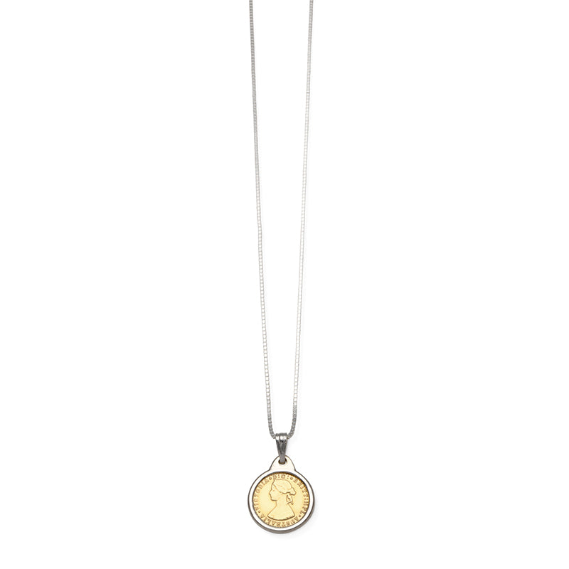 TINY TOKEN NECKLACE – SILVERSHOP