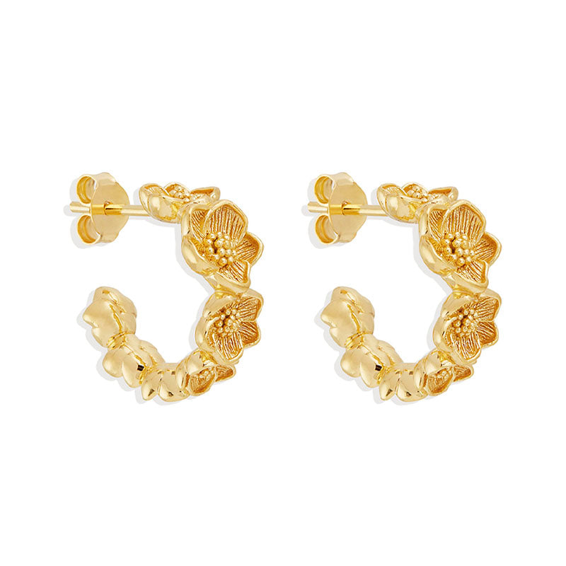 BLOOM WITH GRACE HOOPS – SILVERSHOP