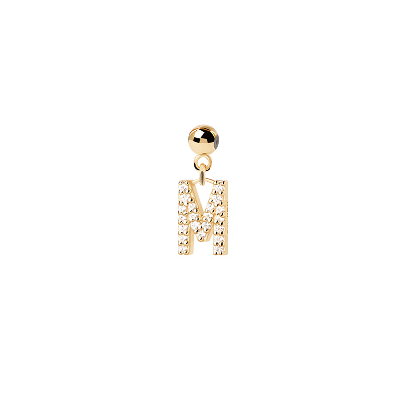LETTER M CHARM – SILVERSHOP