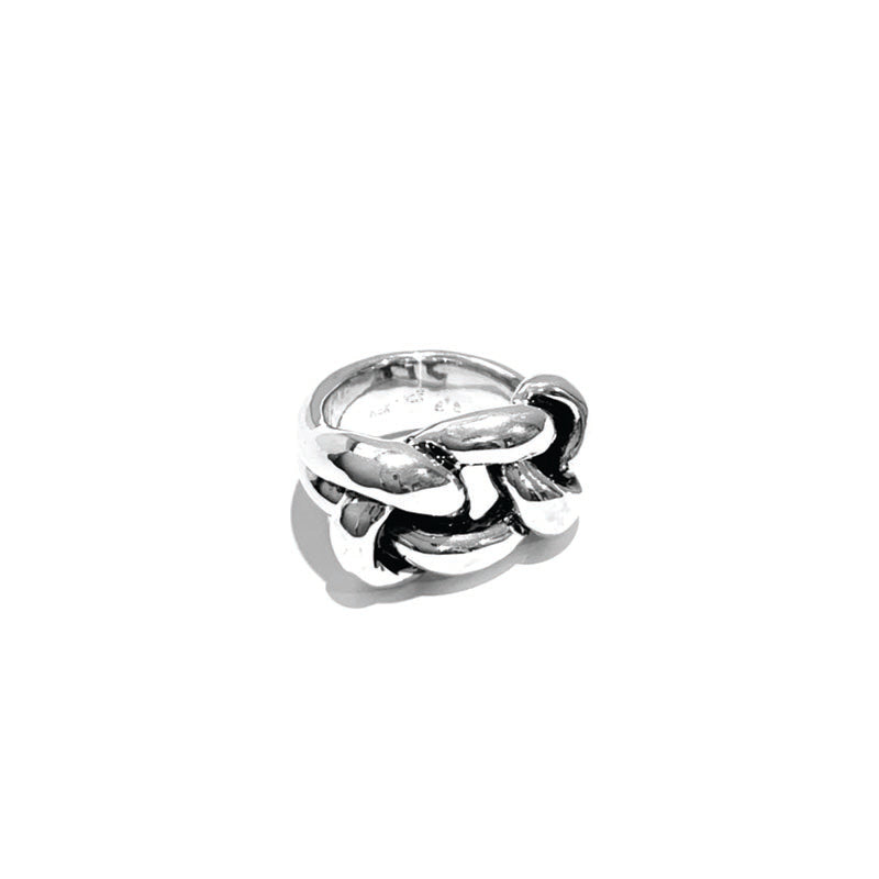 CHAIN TOP RING – SILVERSHOP
