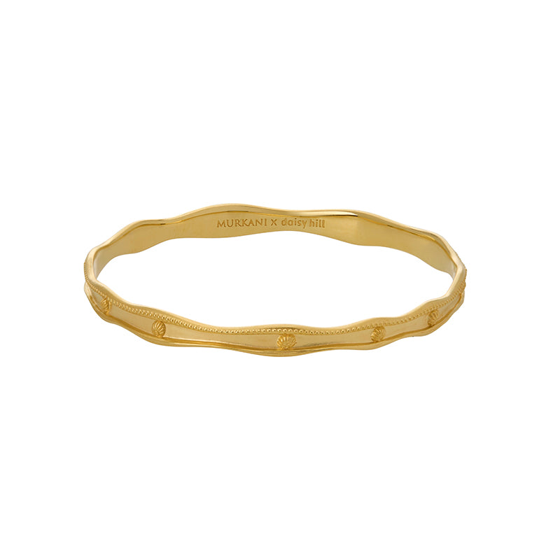 OCEAN DREAMER WAVE BANGLE – SILVERSHOP
