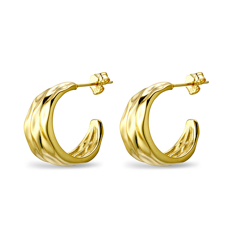 UNDULATING LIGHT EARRINGS – SILVERSHOP