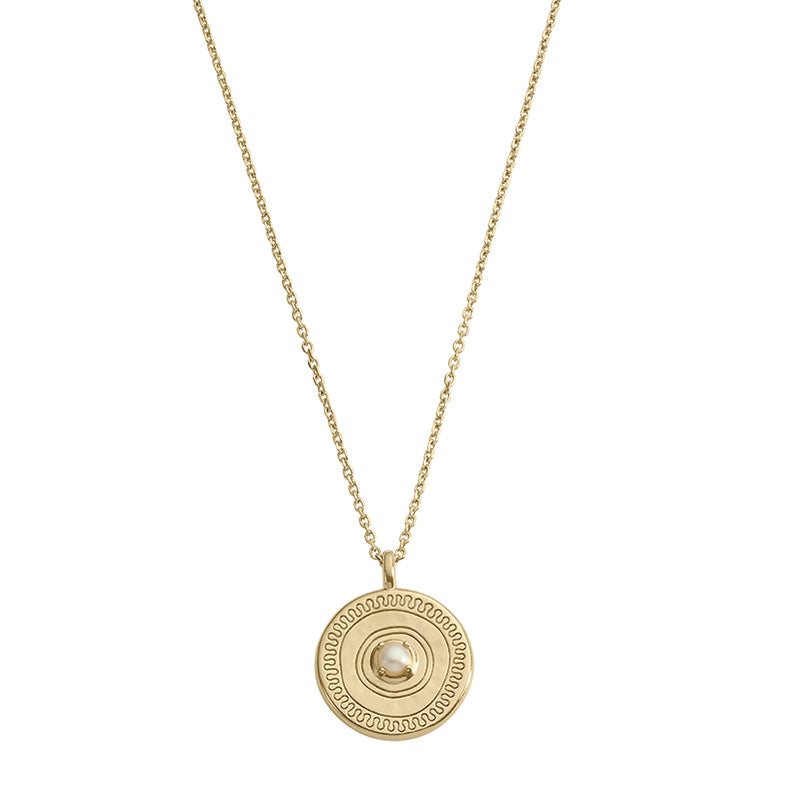 SOLACE COIN NECKLACE – SILVERSHOP