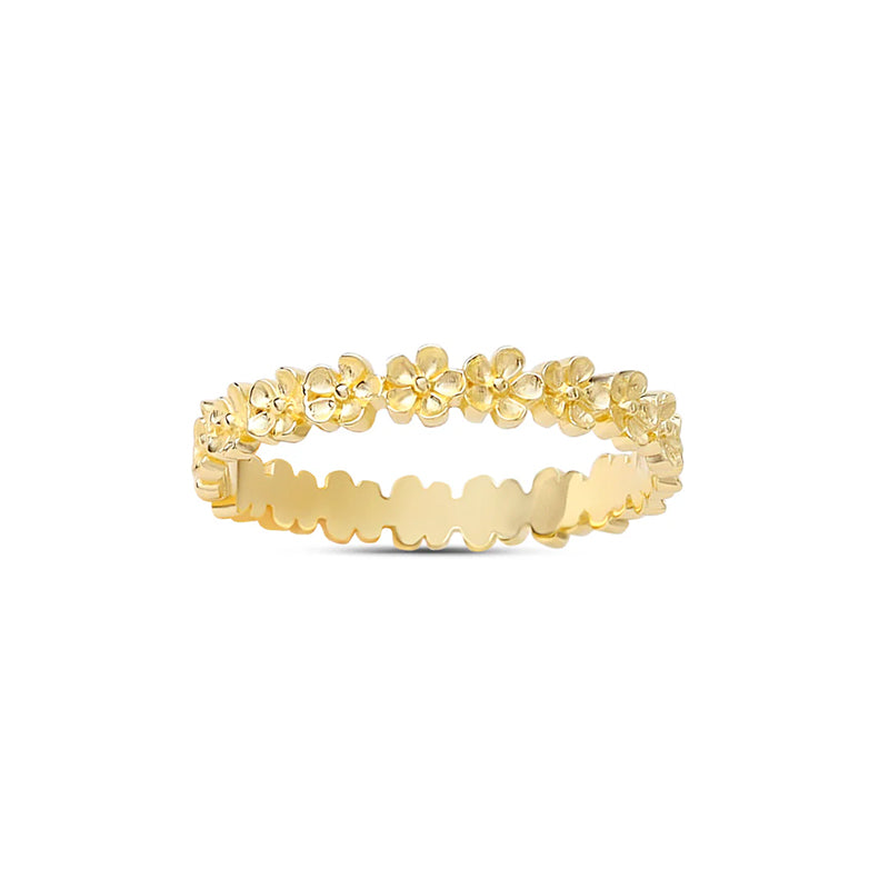 DAINTY DAISY CHAIN RING – SILVERSHOP