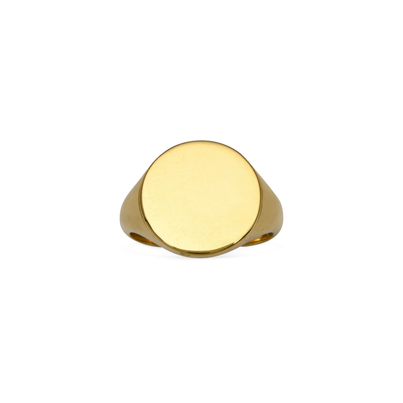 ROUND SIGNET RING – SILVERSHOP