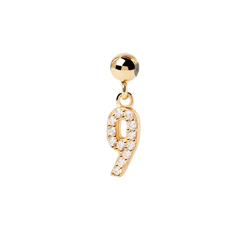 NUMBER 9 CHARM – SILVERSHOP